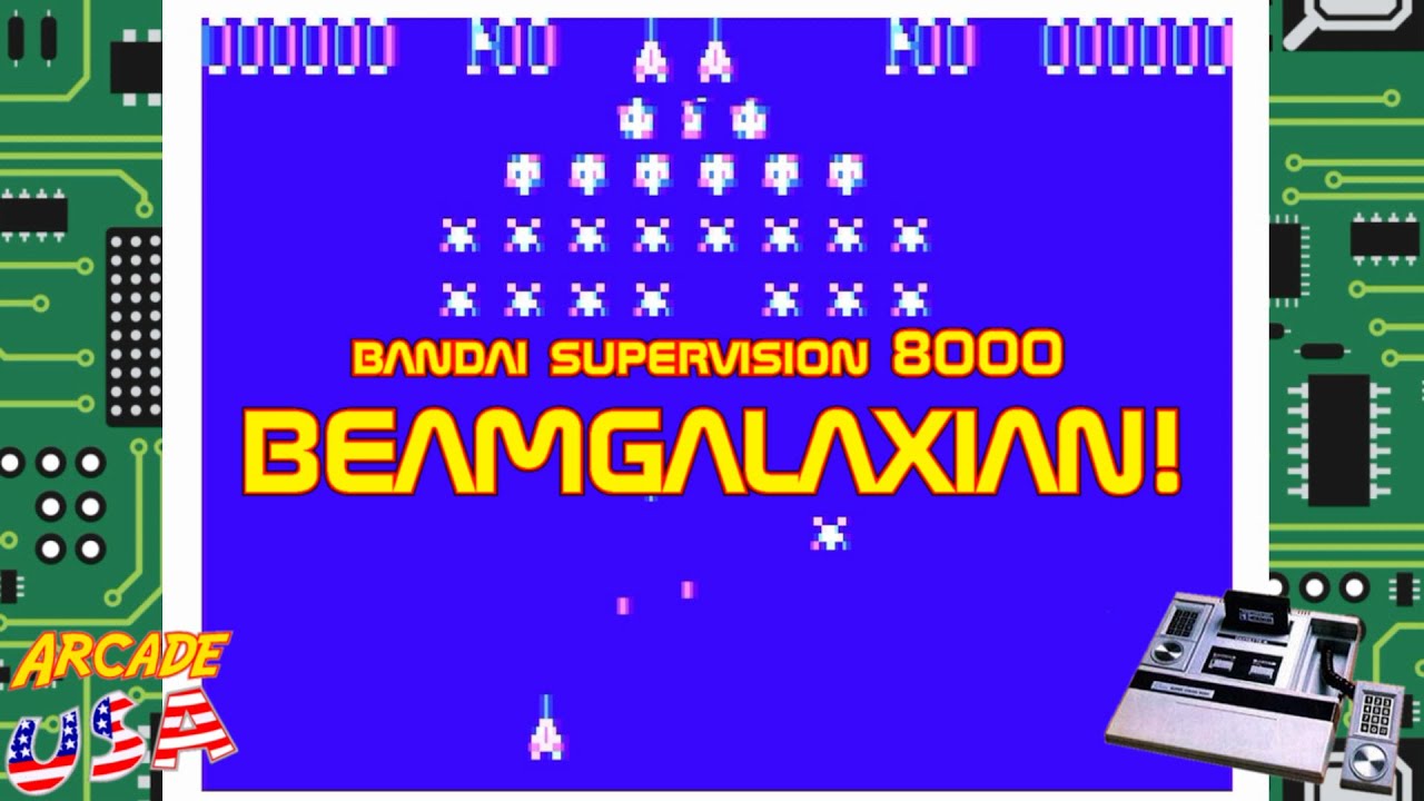 BeamGalaxian! (Bandai Supervision 8000) - YouTube