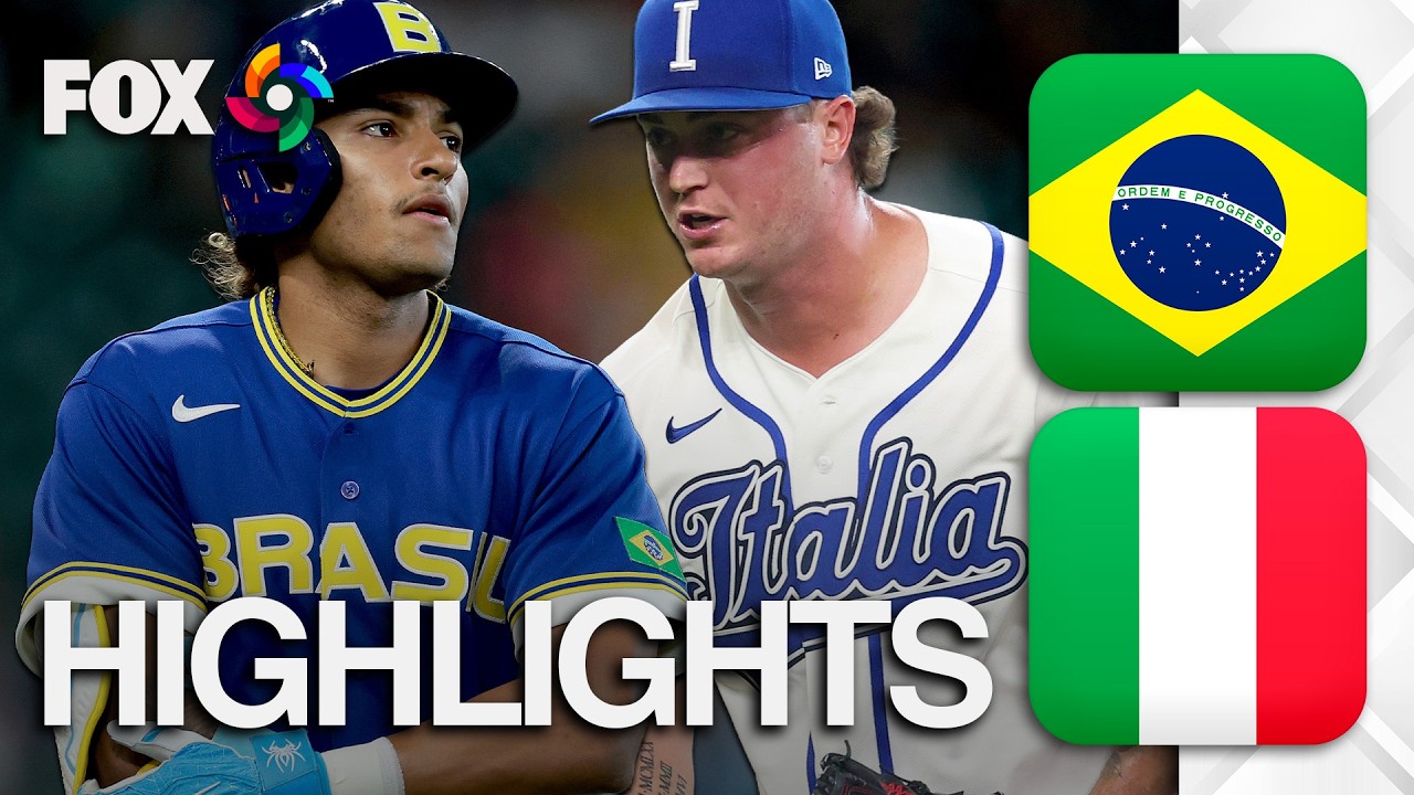 Brazil vs. Italy Highlights ⚾️ World Baseball Classic on FOX - YouTube