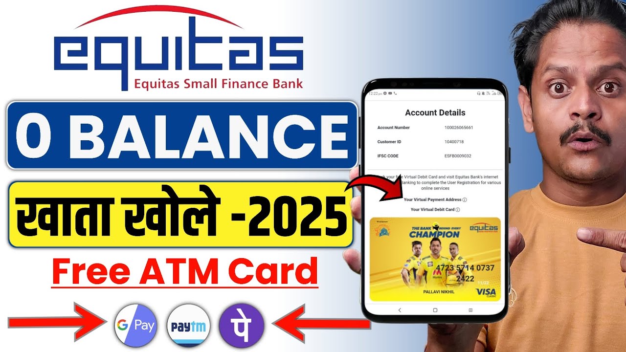 equitas bank zero balance account opening online | equitas zero balance ...