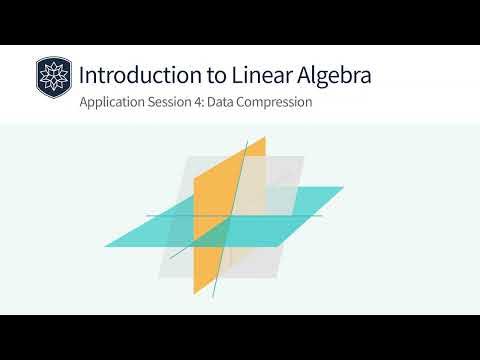 Linear Algebra in Data Compression - YouTube