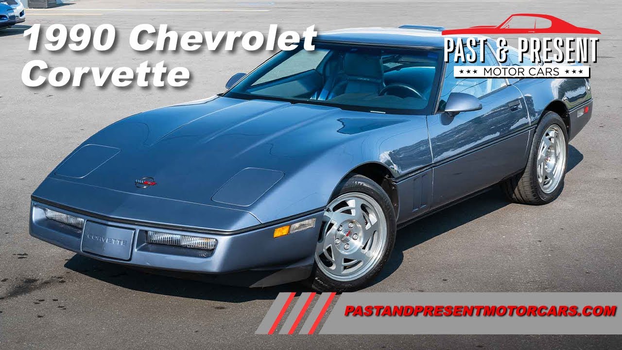 1990 Chevrolet Corvette Blue Blue AT TT 120412 - YouTube