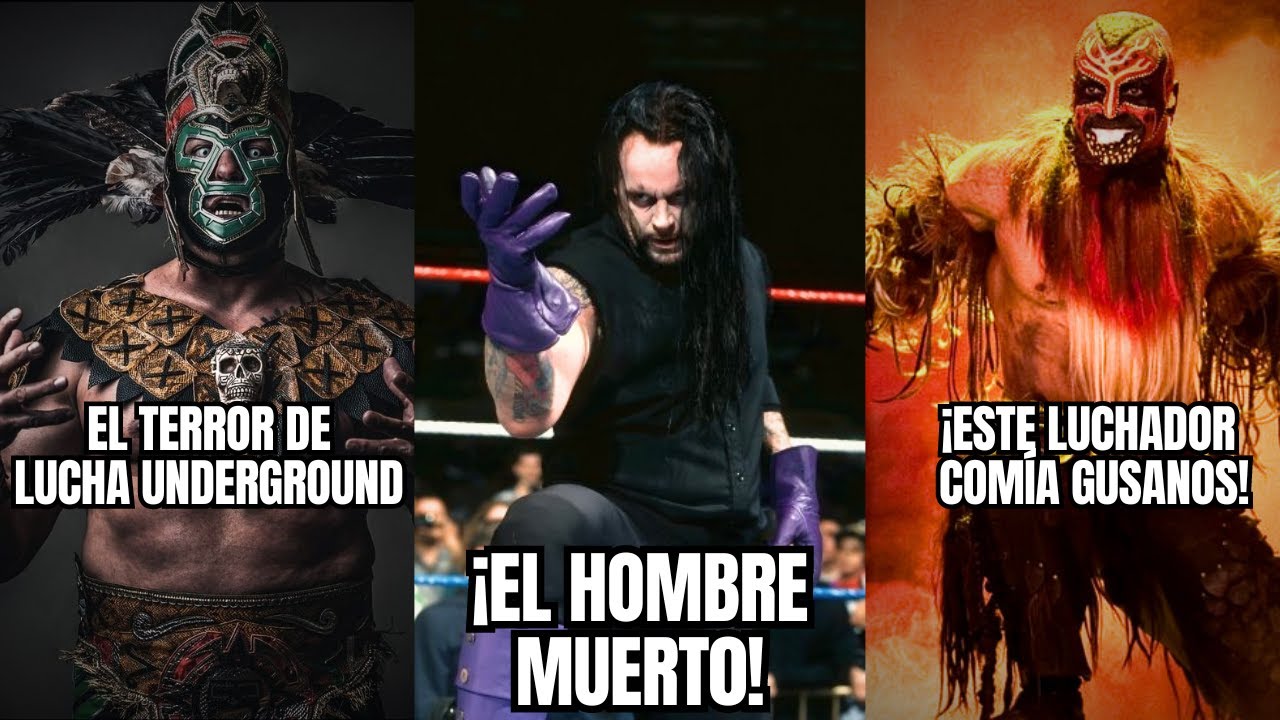 5 PERSONAJES ATERRADORES en la LUCHA LIBRE - YouTube