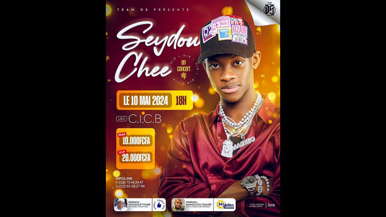10 Mai 2024 Le Grand Concert de Seydou Chee #seydouchee # ...