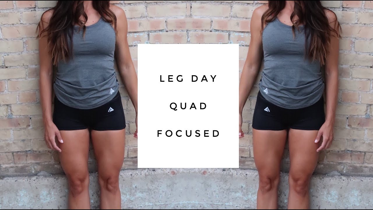 LEG DAY | Quad Focused - YouTube