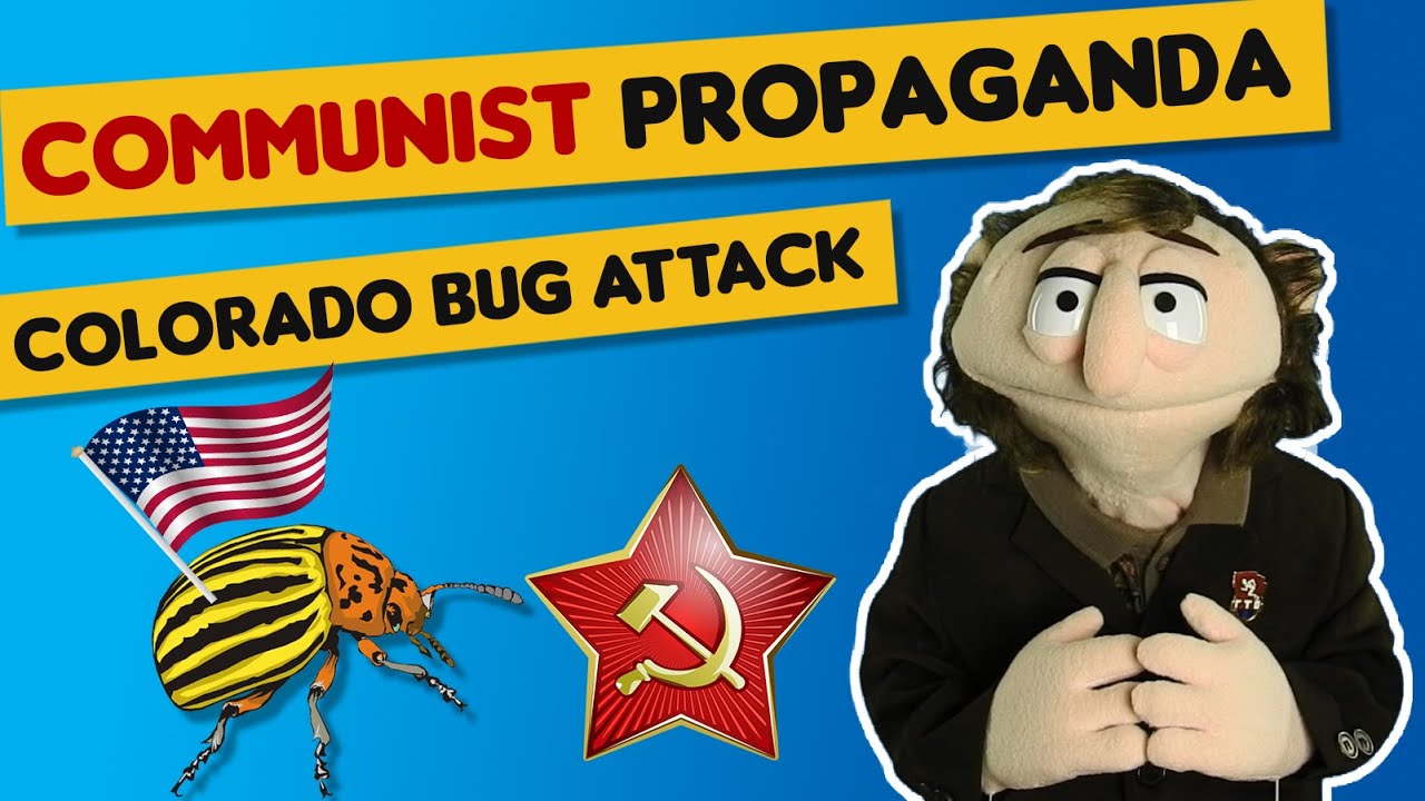 Communist Propaganda: Colorado Potato Bug Attack (How USA attacked ...