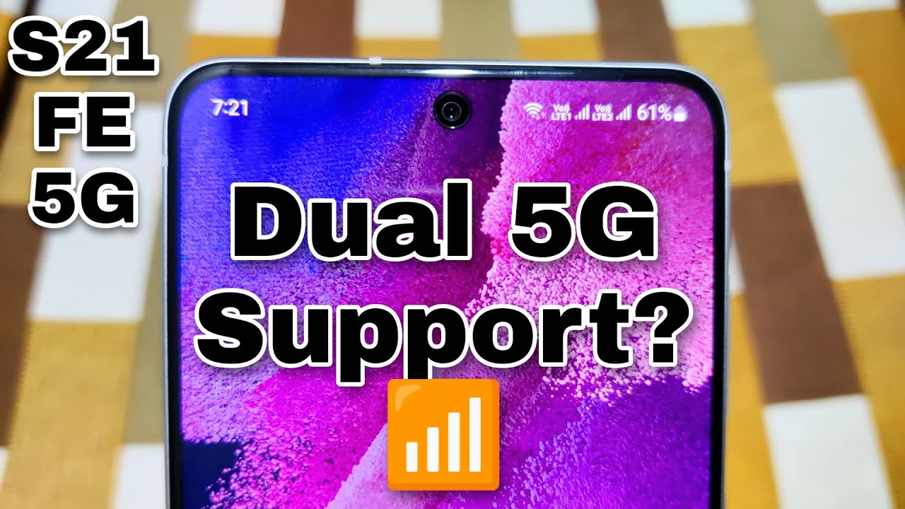 Galaxy S21 FE Dual Sim 5G Support Test | Samsung Galaxy Dual 5G Sim ...