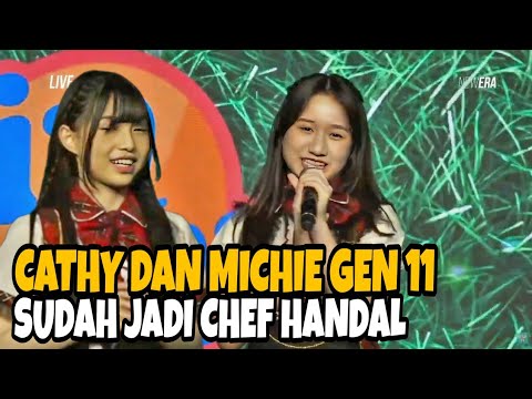 Ngakak!! Cathy dan Michie gen 11 JKT48 sudah jadi chef handal - YouTube