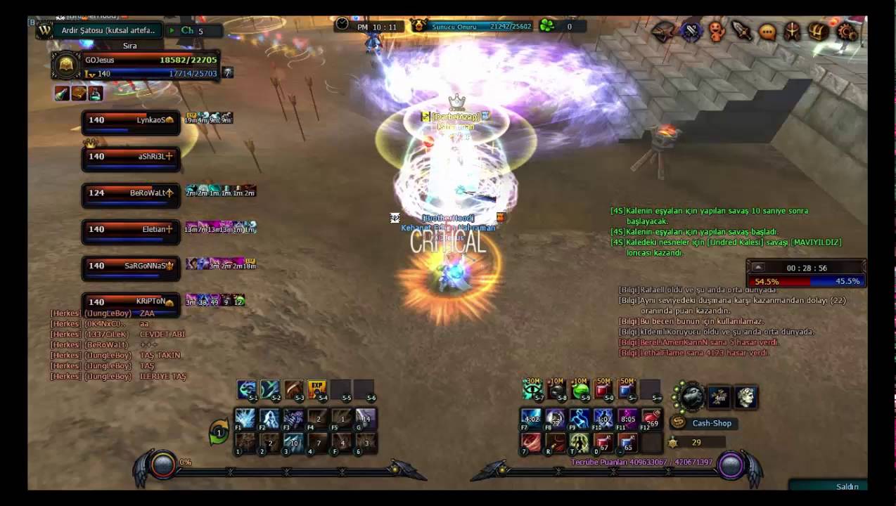 4Story TR Castle War Gebra/Ardir - YouTube