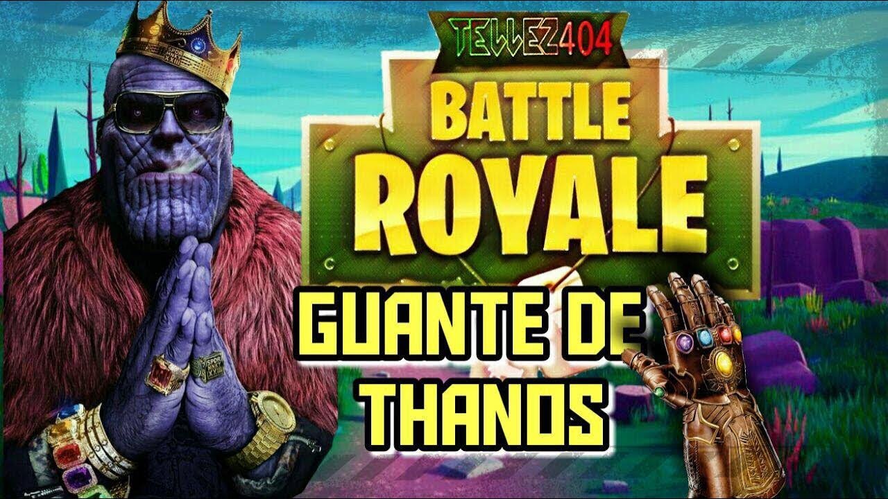 Fortnite ~Guante de Thanos~🧤(Tutoriales vrgs #2) - YouTube