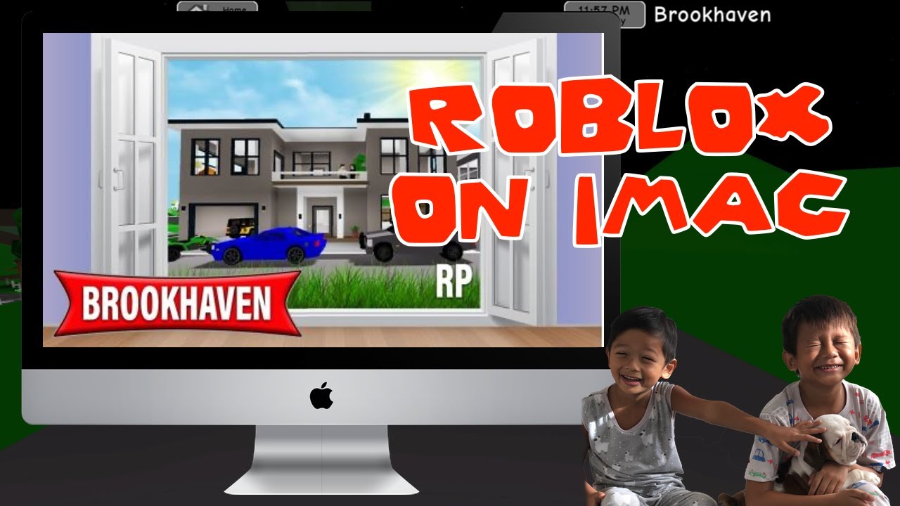 Playing ROBLOX ON MAC for the first time [Brookhaven | Roblox on iMac ...