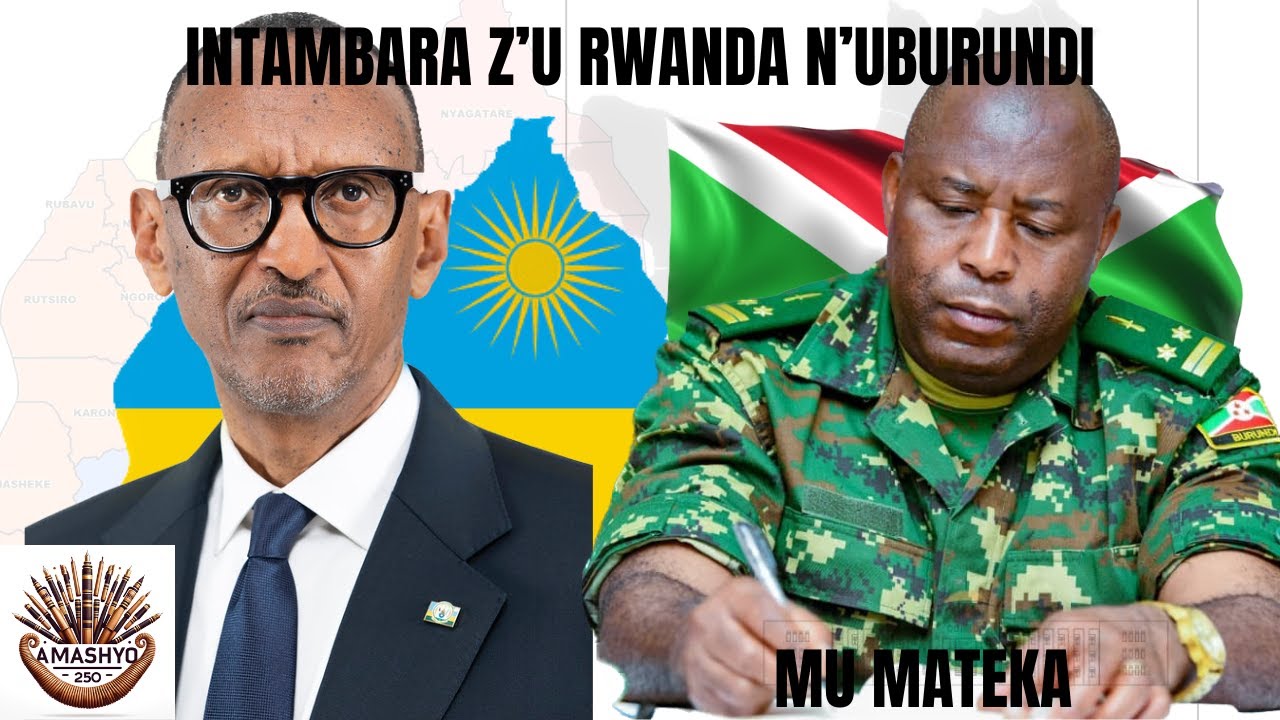INTAMBARA HAGATI Y'U RWANDA N'UBURUNDI/IGITERO MU KIRUNDO,RWAGETANA ...