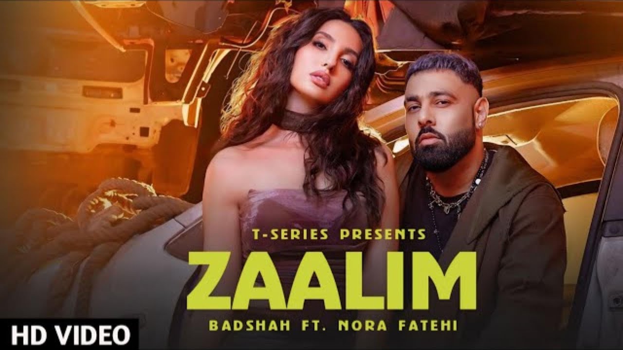 ZAALIM (Official Music Video): Badshah, Nora Fatehi | Payal Dev | Abderafia El Abdioui | Bhushan ...