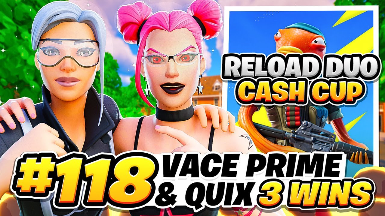 1ST DUO RELOAD CASH CUP 🏆(3 WINS) - YouTube