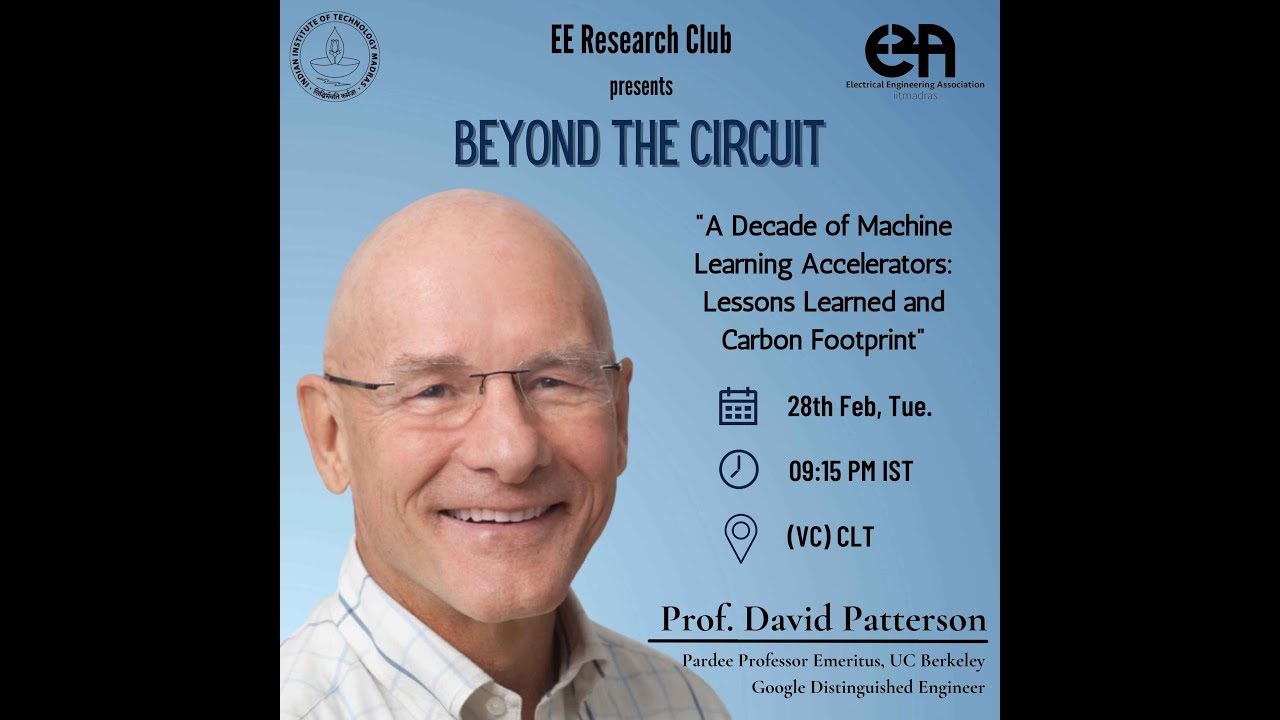 Prof. David Patterson | Beyond the Circuit | EE Research Club - YouTube