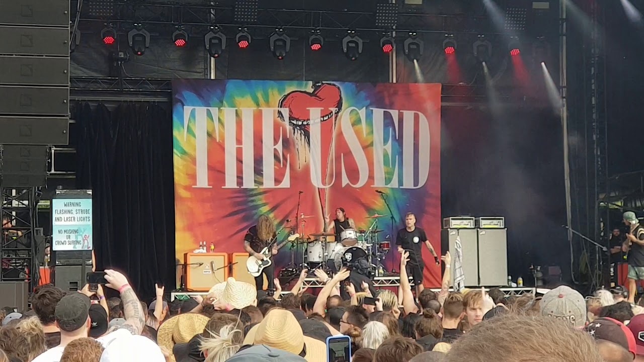 The Used - Heart Shaped Box - Live at Good Things Festival Brisbane ...