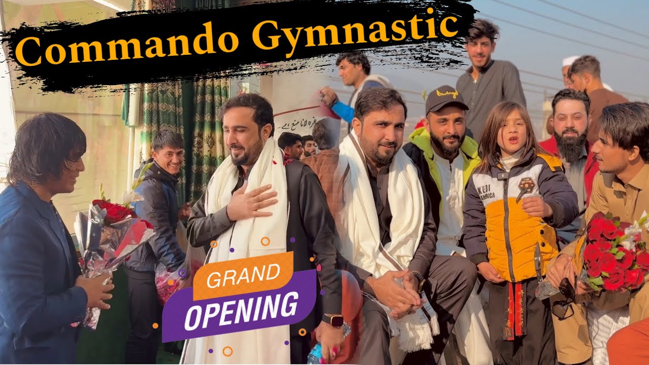 Real Commando New Gymlastic Academy opening day| Eisakhan Orakzai ...