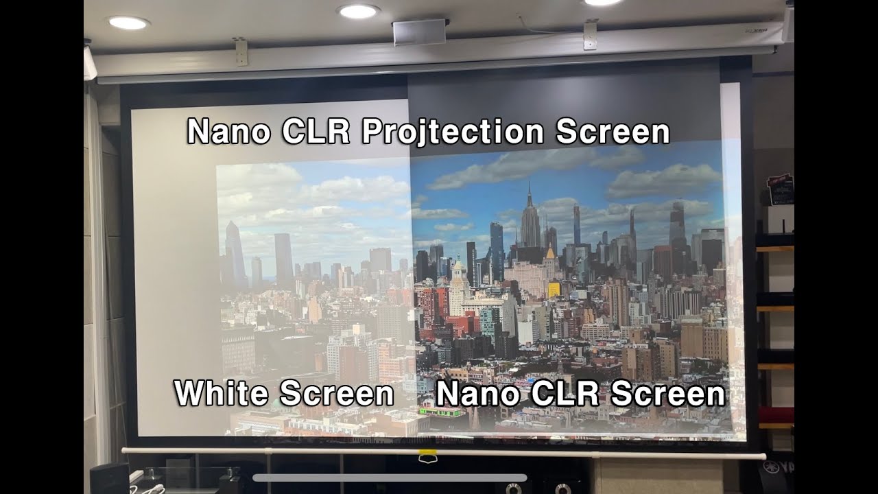MATE WHITE SCREEN VS Nano CLR Sreen, ALR Screen Technology - YouTube