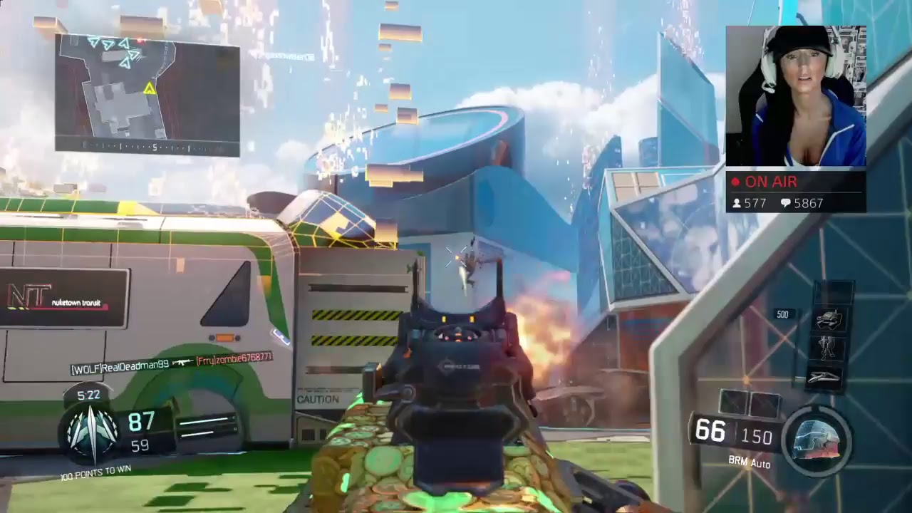 BEST GIRL BO3 PLAYER - NEW BLACK OPS 3 MULTIPLAYER GAMEPLAY! (BLACK OPS ...