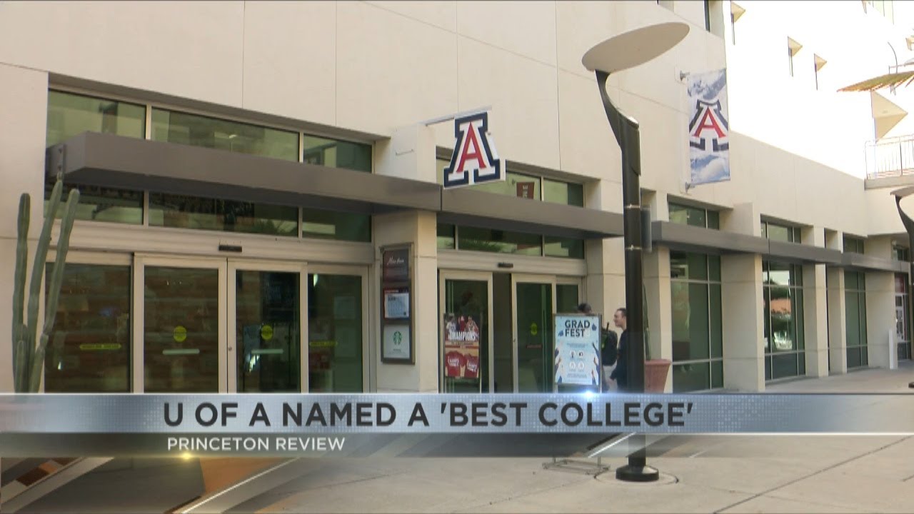 UA has been named among the "Best Colleges" by Princeton Reciew - YouTube