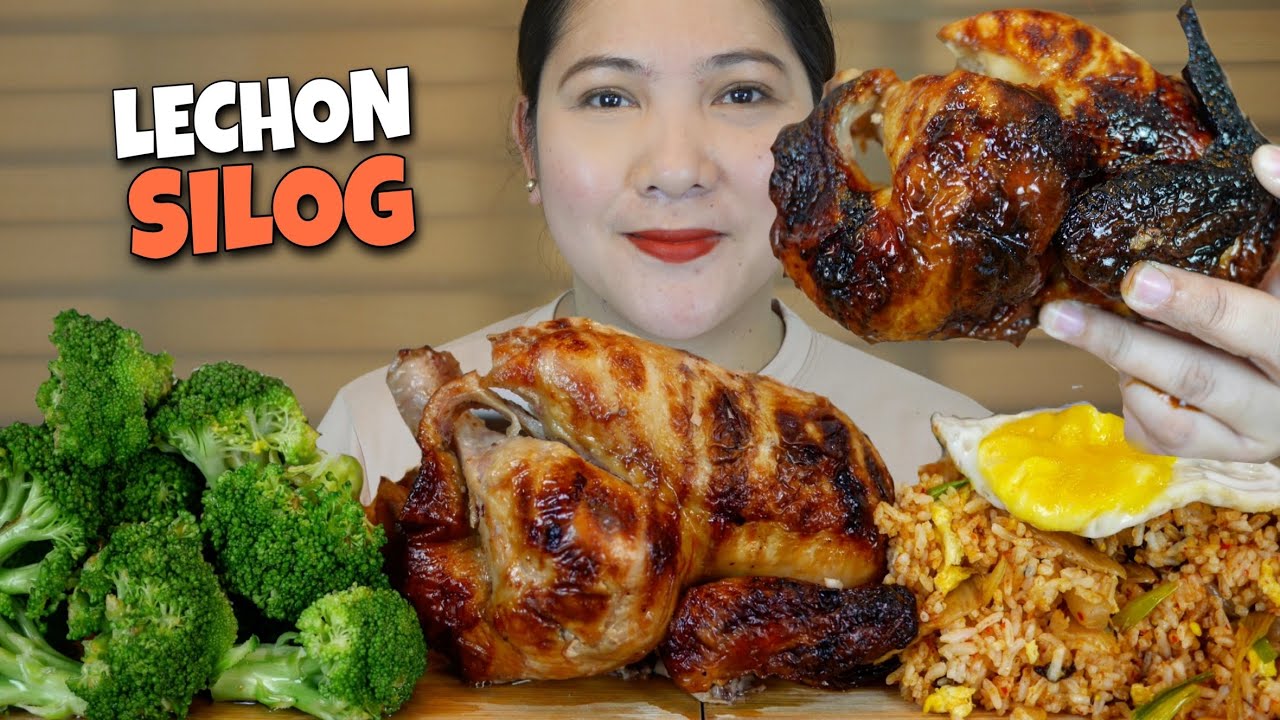 LECHON SILOG | MUKBANG PHILIPPINES | FILIPINO FOOD - YouTube