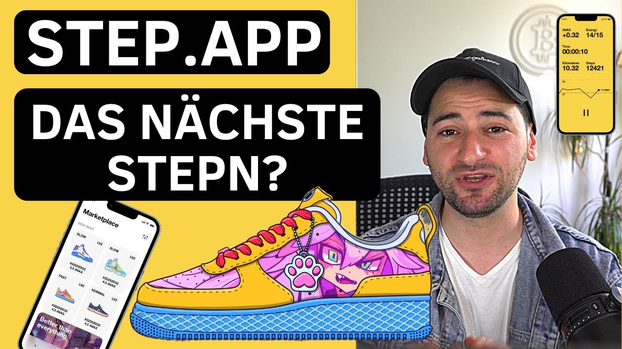 STEP.APP - Das nächste STEPN? - Was ist STEP.APP? - Wie stake ich? (FITFI, FAT, KCAL) - YouTube