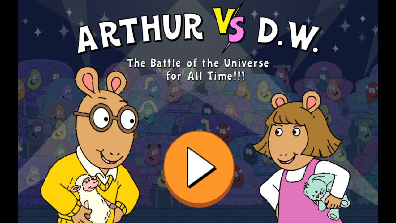 ARTHUR - Arthur vs D.W. - PBS Kids Games - YouTube