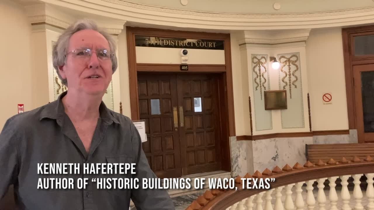 McLennan County Courthouse features detailed by Waco architectural ...