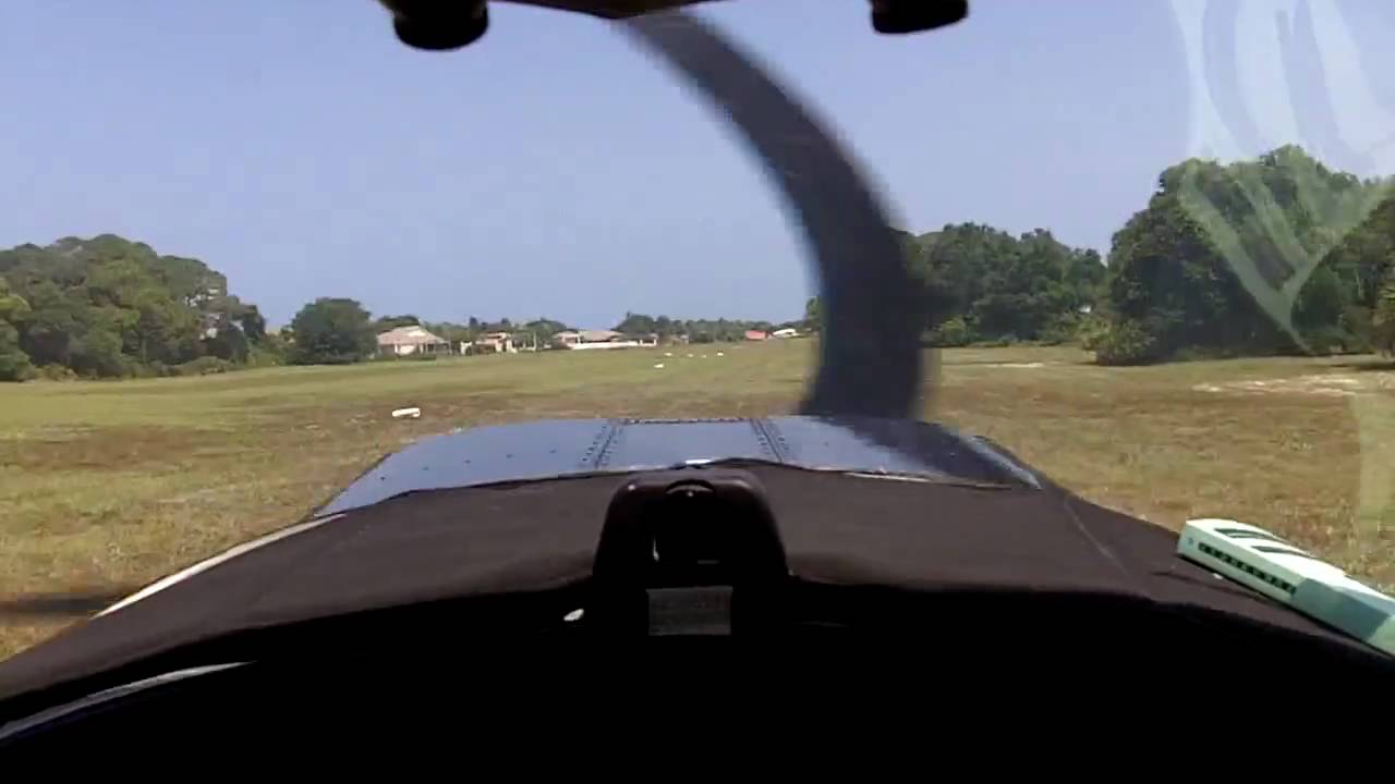 Landings at the Grass Strip at Buchan Field (X36) - YouTube