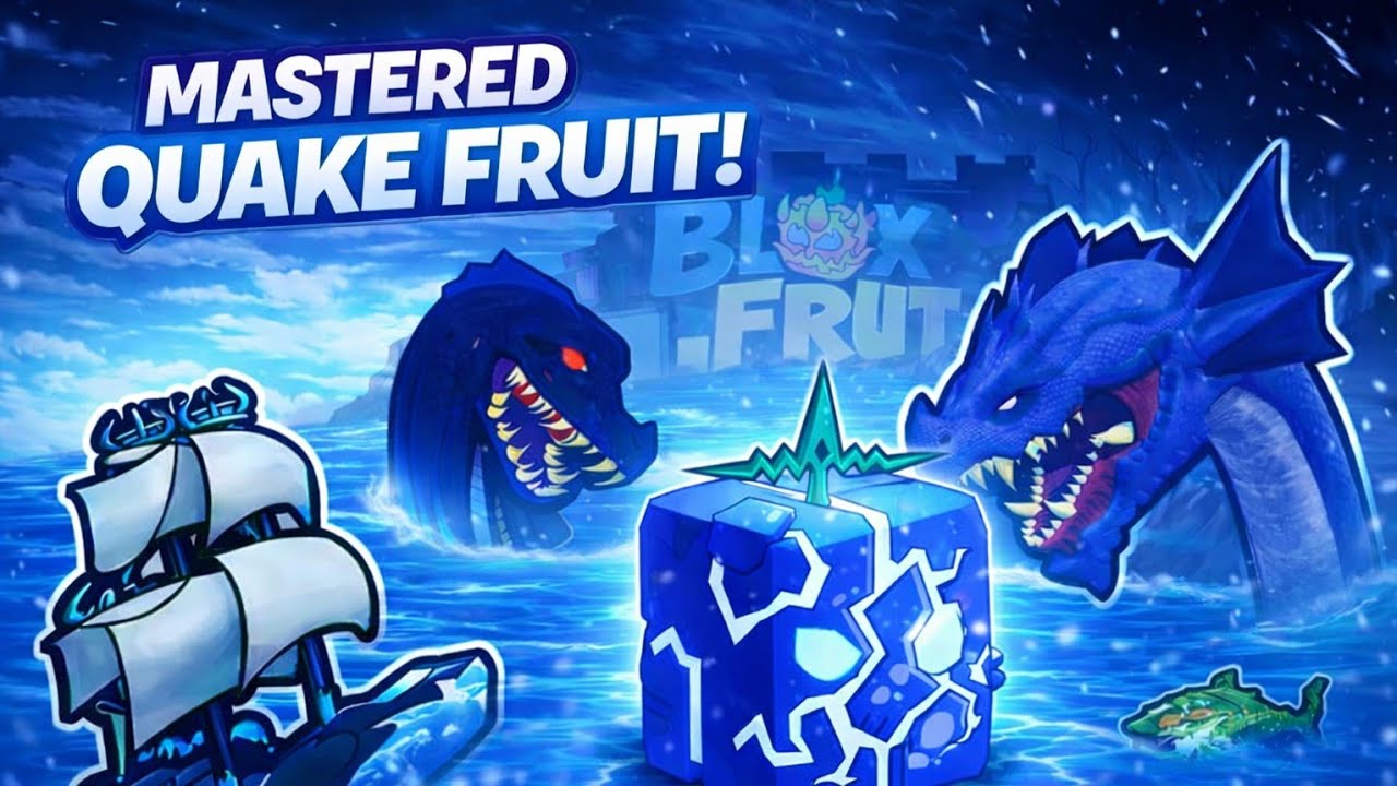 I Mastered Quake Fruit Before Rework But This Happened.. [ Blox Fruit ...