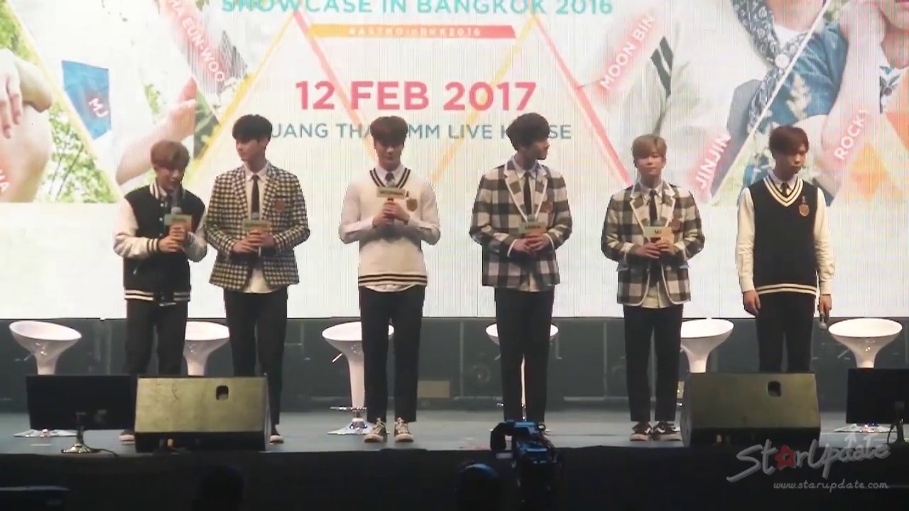170212 Press Conference “ASTRO THE 1st SEASON Showcase in BANGKOK 2016 ...