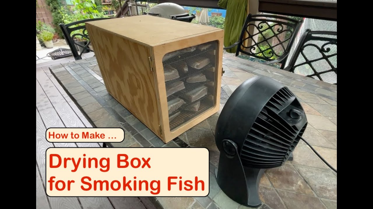 How to Make a Drying Box for Smoking Fish - YouTube