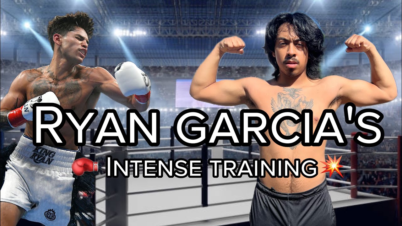 Training Like Professional Boxer Ryan Garcia For A Day! INTENSE** - YouTube