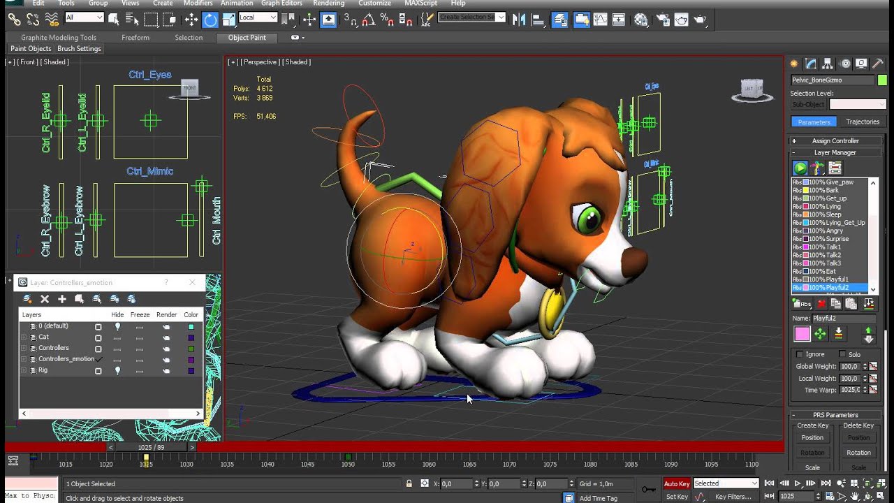 Cartoon Talking Dog (Create new animation) - YouTube