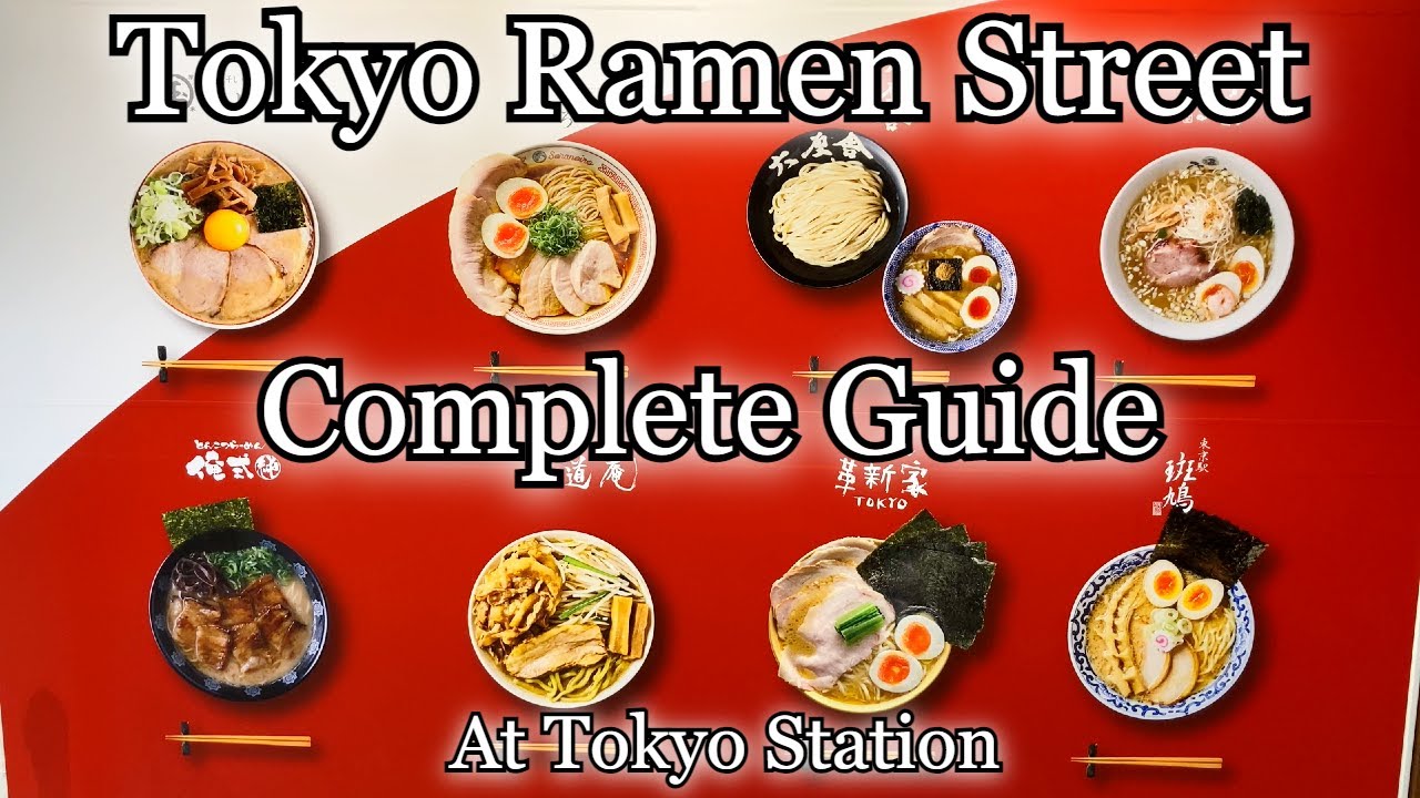 Amazing Ramen Noodles Tour at Tokyo Ramen street in Tokyo Station ...