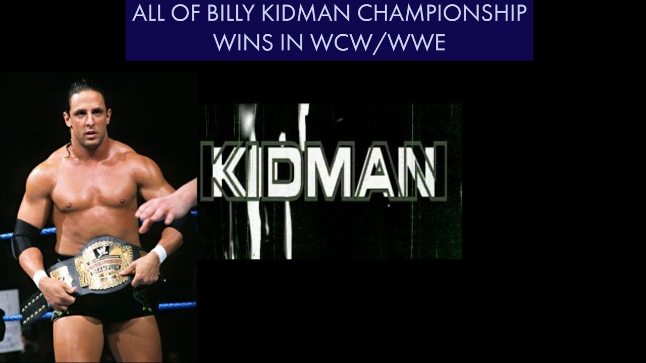 All of Billy Kidman Championship wins in WCW/WWE - YouTube