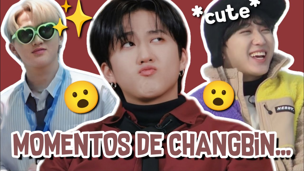 100 momentos ICÓNICOS desde el debut de CHANGBIN de STRAY KIDS - YouTube