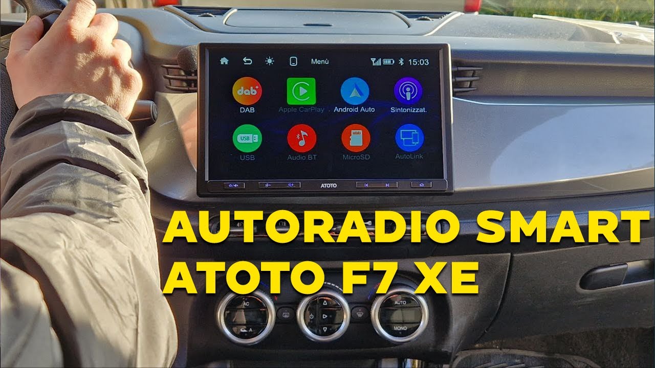 Autoradio Universale con schermo Touch Atoto F7 Xe 10 Pollici Alfa ...