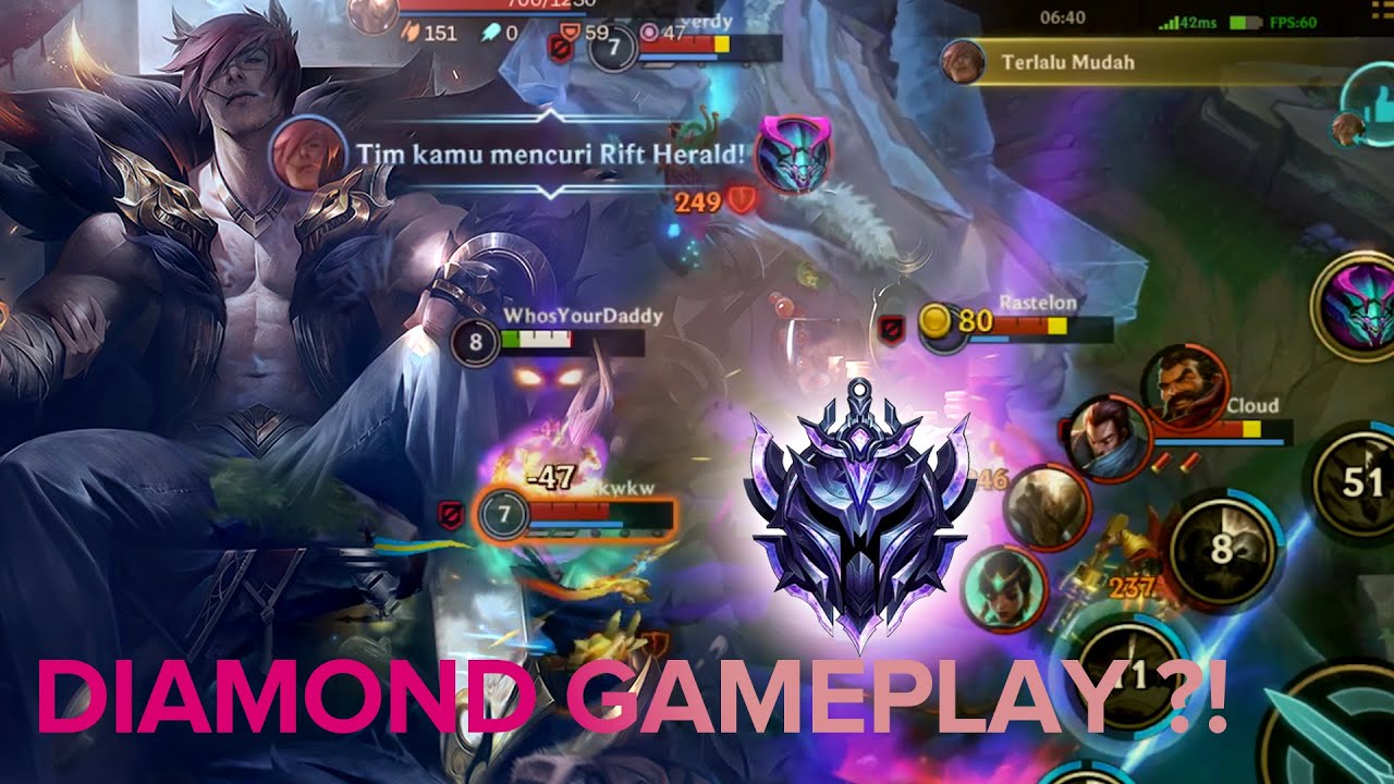 THIS IS GAMEPLAY DIAMOND TIERS ?! - SOLO Q GAMEPLAY WILD RIFT # ...