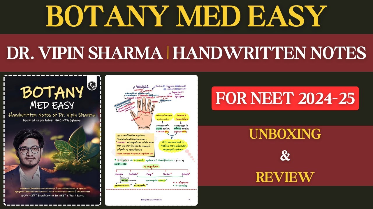 botany med easy review | botany med easy unboxing | vipin sharma sir ...