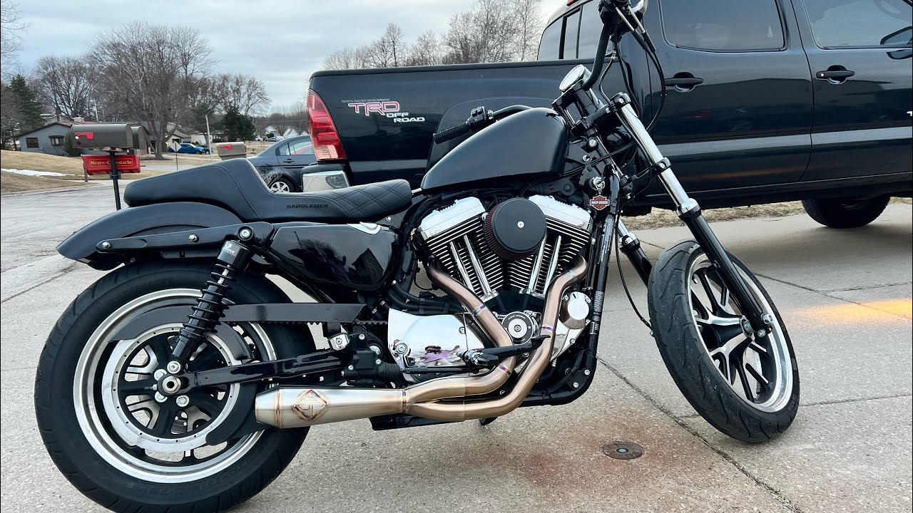 Harley Sportster 1200 | Build Series- Episode 7 Loud & Proud - YouTube