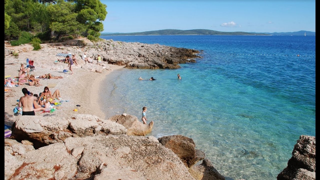 Plaže Ivan Dolac Hvar - Ivan Dolac Beaches - YouTube