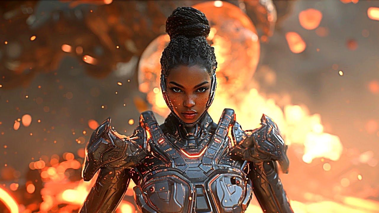 Girl Finds An Alien Armor in A Spaceship And Becomes Invincible With It ...