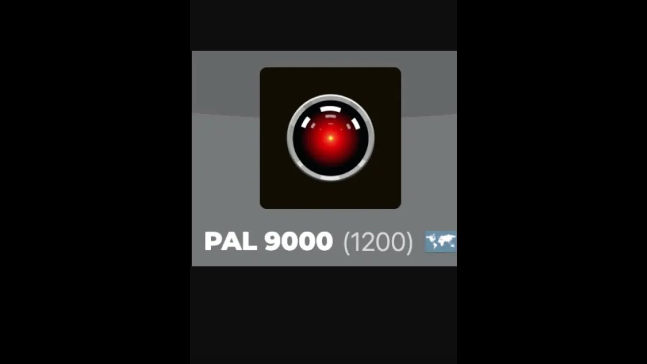 Re-programmed PAL 9000 plays Chess - YouTube