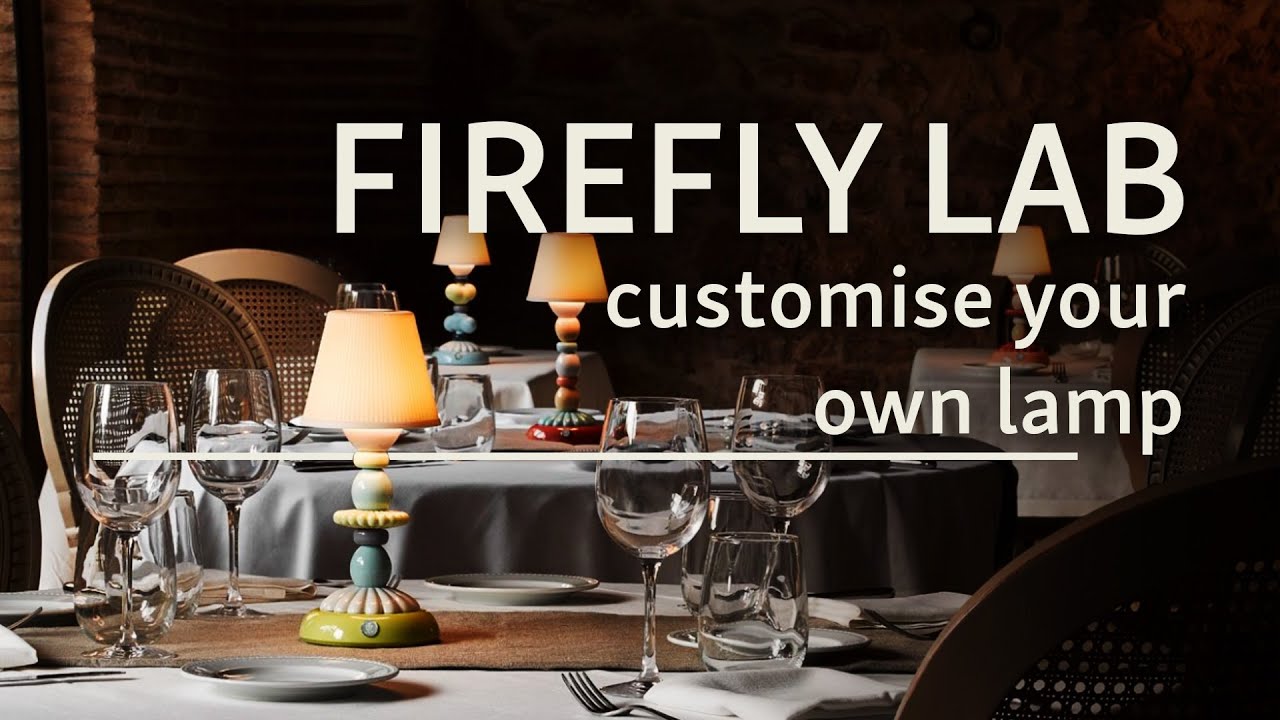 Firefly Lab at Lladró Sydney - YouTube