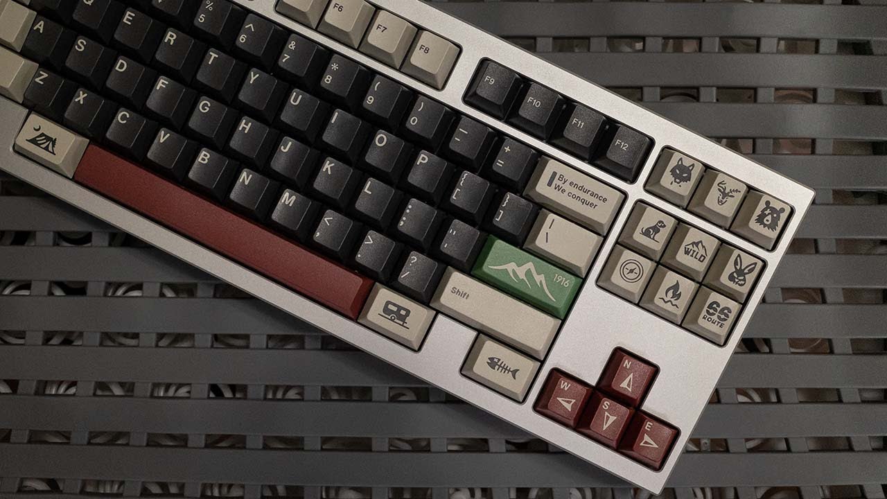 Geon F2-84 Keyboard - Typing ASMR - YouTube
