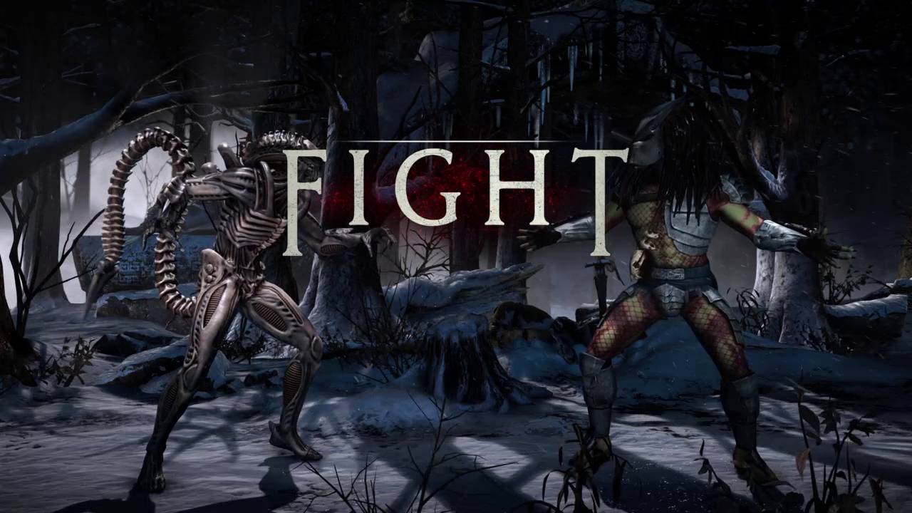 Mortal Kombat XL aliens vs predator skins/characters gameplay - YouTube