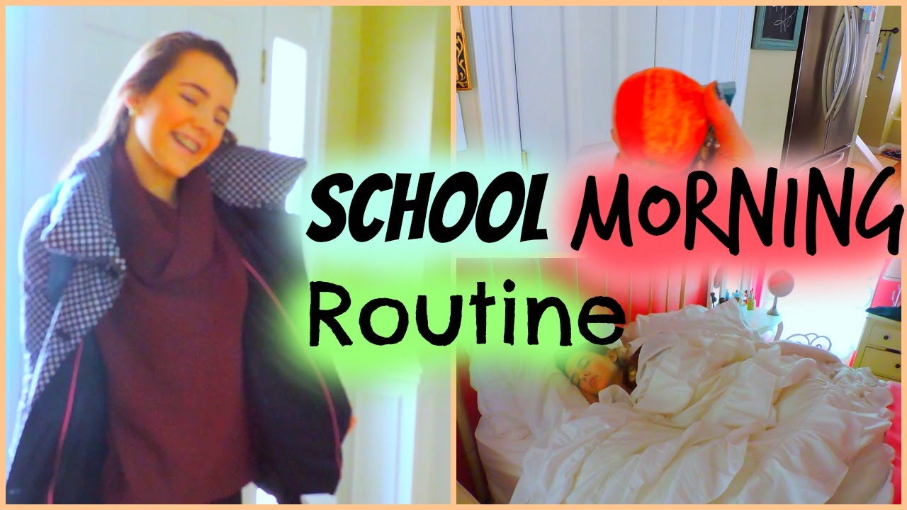 High School Morning Routine - YouTube