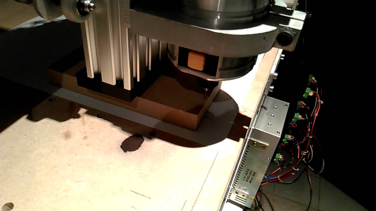 Cnc first cut shapes - YouTube