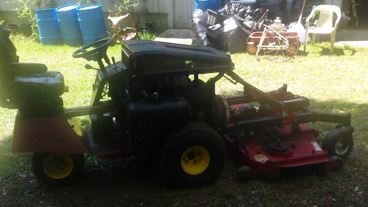 👀💯👀Yazoo tractor or mower review!..it's a beast! - YouTube