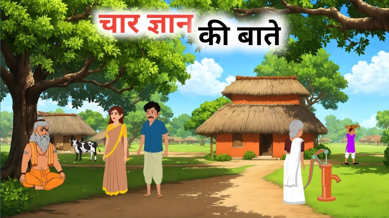 चार ज्ञान की बातें हिंदी कहानी | Char Gyan ki baten | Hindi Kahaniyan ...